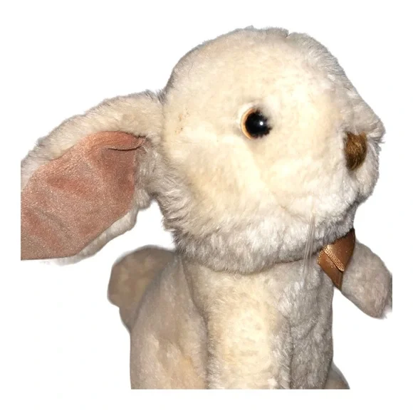 Toys | Vintage 1986 Dakin Bunny Rabbit Cream White Tan Plush Stuffed ...